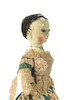 Bonhams : A fine George II wooden doll, English circa 1730