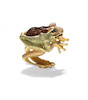Bonhams : A fire agate, enamel and moonstone Son of Rabber ring, by ...