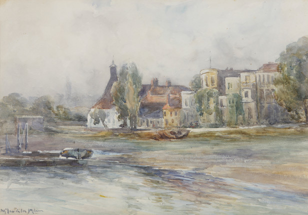 Bonhams : John MacLauchlan Milne, RSA (British, 1886-1957) Views of ...