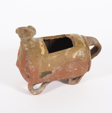 Bonhams : An interesting medieval European pottery vessel Probably 14th ...