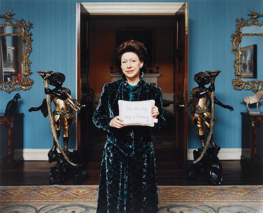 Bonhams Ken Griffiths New Zealander Born 1945 Princess Margaret Clarence House 1985