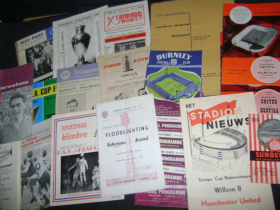 Bonhams : 1960's British teams in Europe programmes