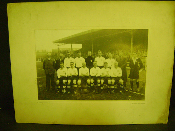 Bonhams : Photographs including 1934 F.A. Cup final - Eric Brook