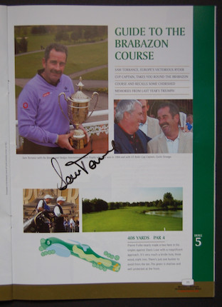 Bonhams : A large collection of 'modern' day professional golfers ...