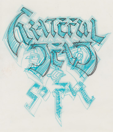 Bonhams : Rick Griffin Grateful Dead - So Far, lettering artwork