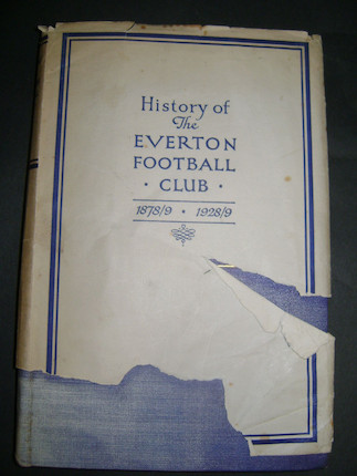 Bonhams : 1878-1929 History of Everton book
