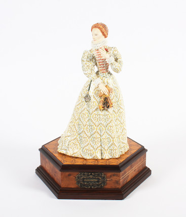 Bonhams : A Royal Worcester figure of Queen Elizabeth I Circa 1970