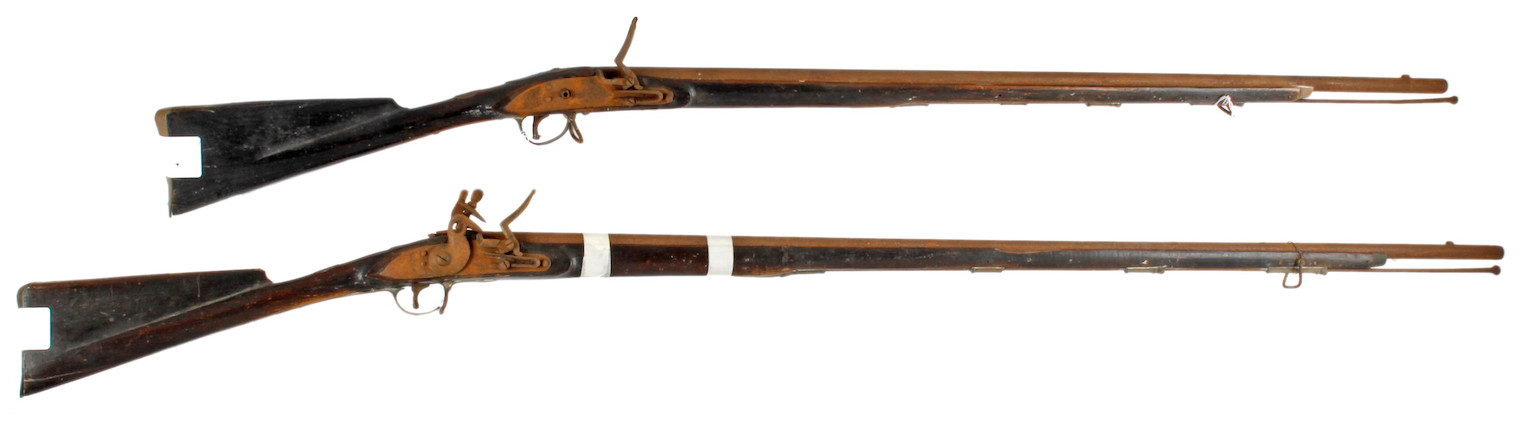 Bonhams : Two Flintlock Trade Muskets