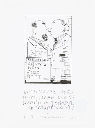 Bonhams : Barry Fantoni (Italian, born 1940) An archive of Times ...