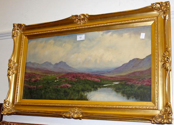 Bonhams : Donald A. Paton (British, 1879-1949) A Galloway Moor; and ...