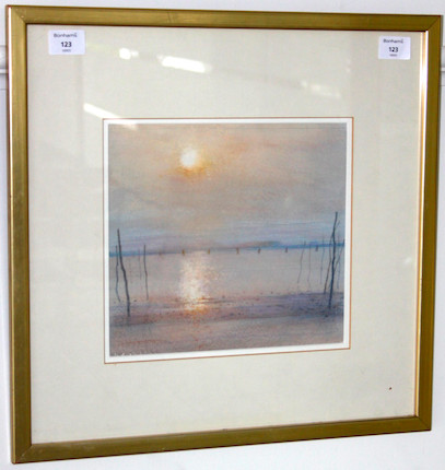 Bonhams : Derek Mynott (British, 1925-1994) The Lagoon, Venice