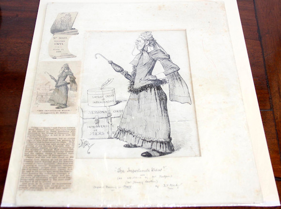 Bonhams : Edward Tennyson Reed (British, 1866-1930) 'The Importunate Widow'