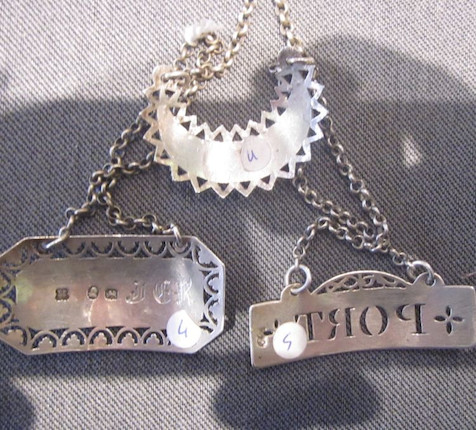 Bonhams : A late 18th/early 19th century silver MADEIRA wine label, by ...