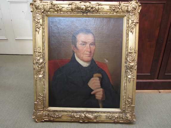 Bonhams : 18th Century School Portrait of James Inglis, circa 1780