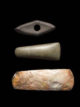 Bonhams : Three Nordic stone axes 3