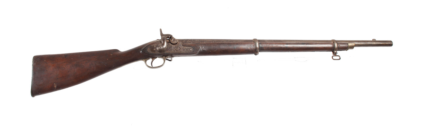 Bonhams : A Continental Double Barrelled Percussion Sporting Gun and a ...