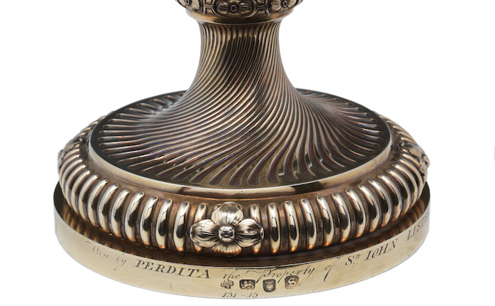 Bonhams : THE RICHMOND CUP, A fine George III silver-gilt two-handled ...