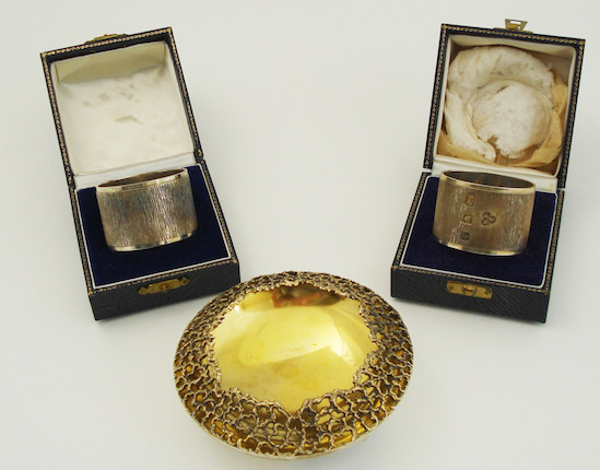 Bonhams : Stuart Devlin; A small silver bowl London 1972 (3)