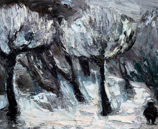 Bonhams : Theodore Major (British, 1908-1999) 'Snow Scene'