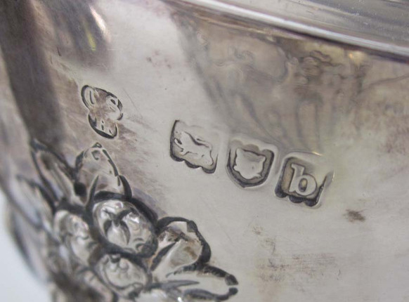 Bonhams : A Victorian silver three-piece tea and coffee service by ...