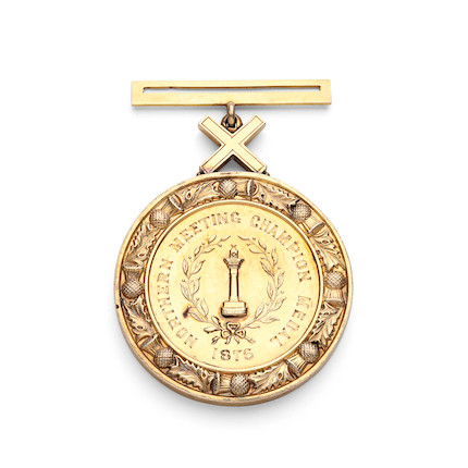 Bonhams : Of piping interest The prize sash and medals of Duncan McDougall