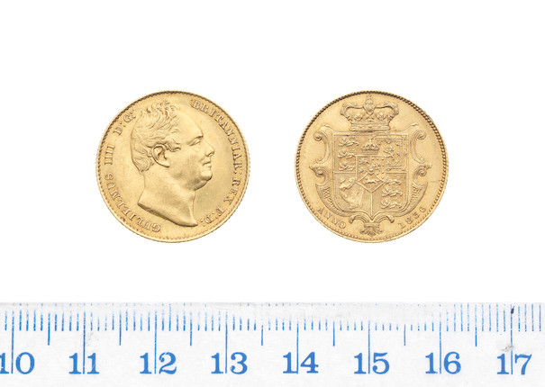 Bonhams : William IV, Sovereign, 1836, second bust right,