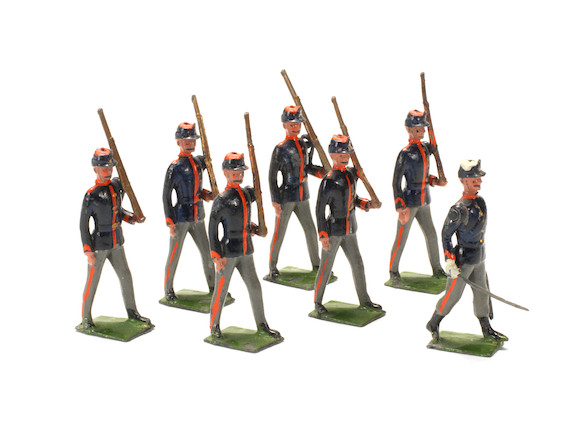 Bonhams : Britains set 166, Italian Infantry 7