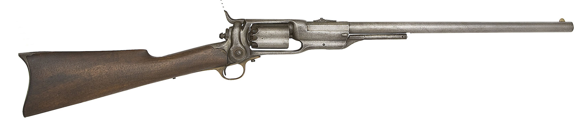Bonhams : A Colt .56 1855 Model Five-Shot Percussion Revolving Carbine