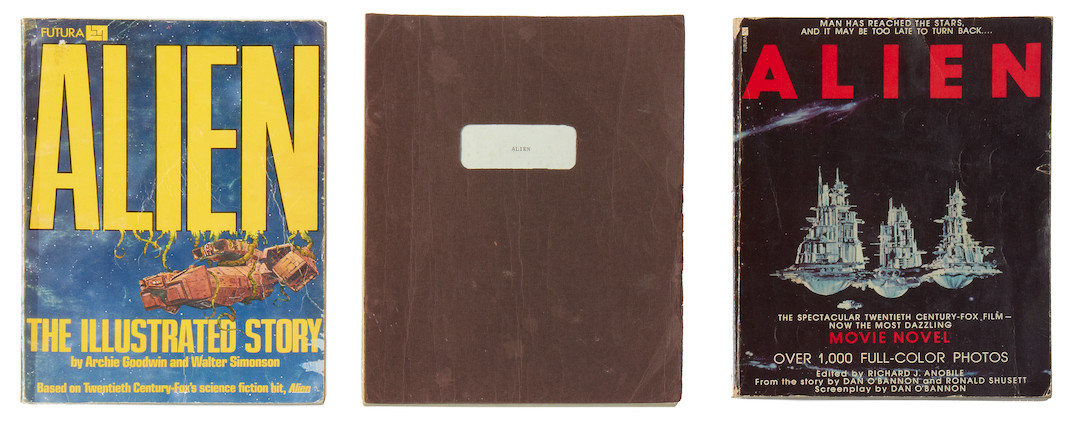 Bonhams : Alien A revised draft script, May 1978, 3