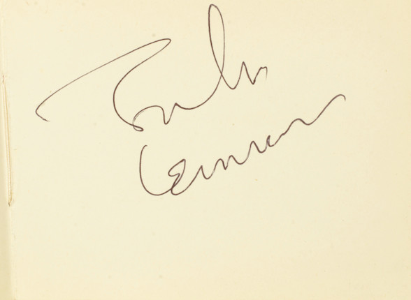 Bonhams : John Lennon An autograph album signed by John Lennon and ...