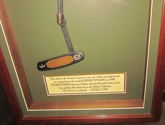 Bonhams : A Scotty Cameron Te13 right handed prototype putter trialed ...
