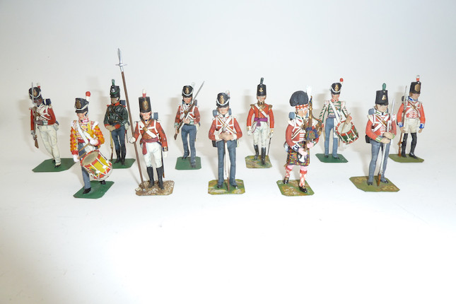 Bonhams : Charles Stadden Studio 54mm scale Models of the Napoleonic ...