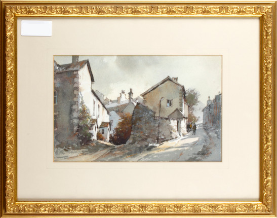Bonhams : George Busby, RBSA (British, 1926-2005) Industrial canal side ...