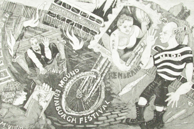 Bonhams : AN EDINBURGH SUITE An Edinburgh Suite, NUMBER 28 OF 40 SIGNED ...