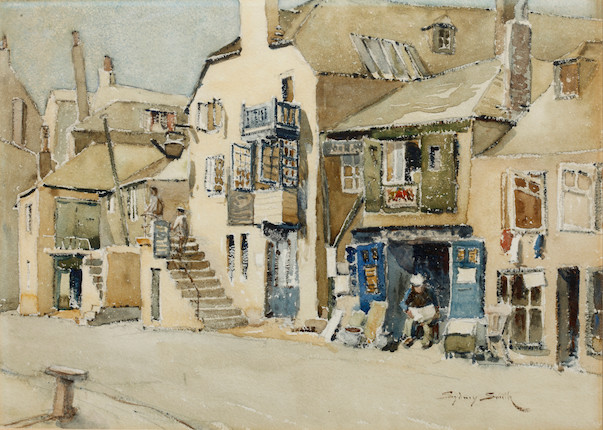 Bonhams : Sydney Smith (1912-1982) Street scene