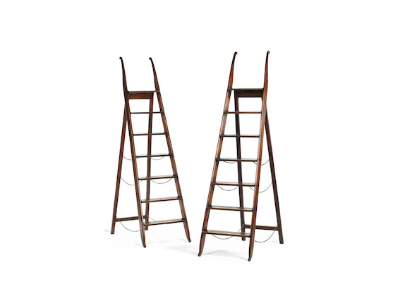 Bonhams : A pair of late 19th/early 20th century brass mounted mahogany ...