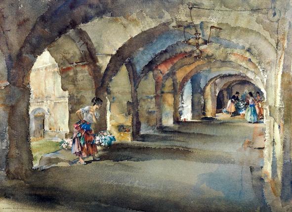 Bonhams : Sir William Russell Flint RA, PRWS (British, 1880-1969 ...