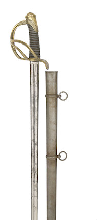 Bonhams : A French 1822 Model Cavalry Officer's Sword, A French 1845/55 ...