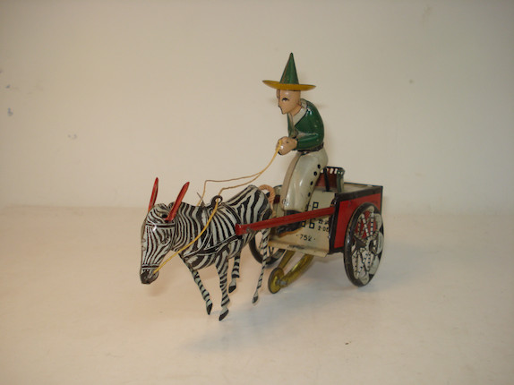 Bonhams : Lehmann 752 Zikra Zebra cart