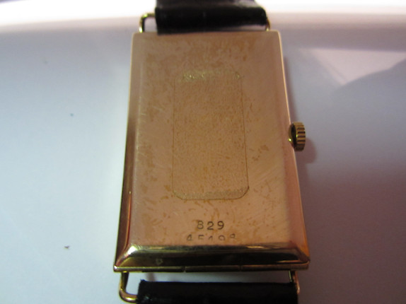 Bonhams : Rolex. A 9ct gold manual wind wristwatch Case No.45498 ...