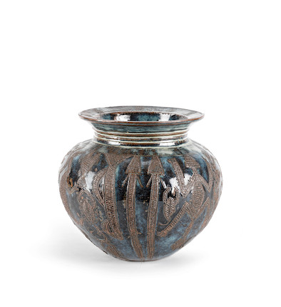 Bonhams : Ladi Kwali (Nigerian, circa 1925-1984) Pot 27 x 19 x 24cm (10 ...