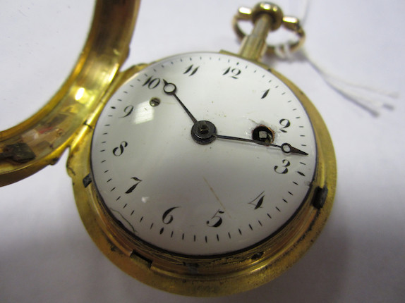 Bonhams : Romilly. A late 18th century continental gold and enamel key ...