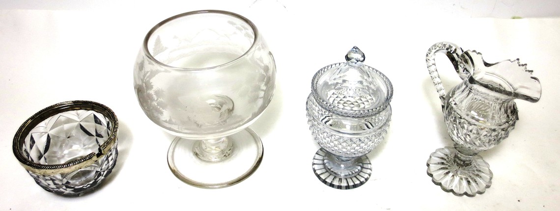 Bonhams A Small Collection Of Glassware 19th20th Century