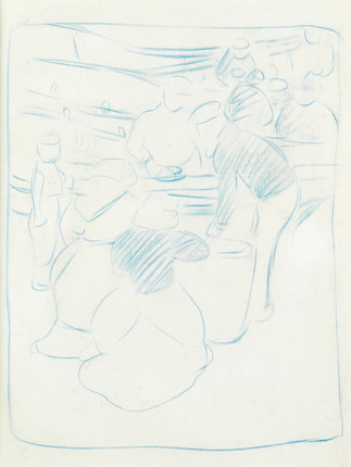 Bonhams : Dame Laura Knight RA, RWS (British, 1877-1970) Staithes ...