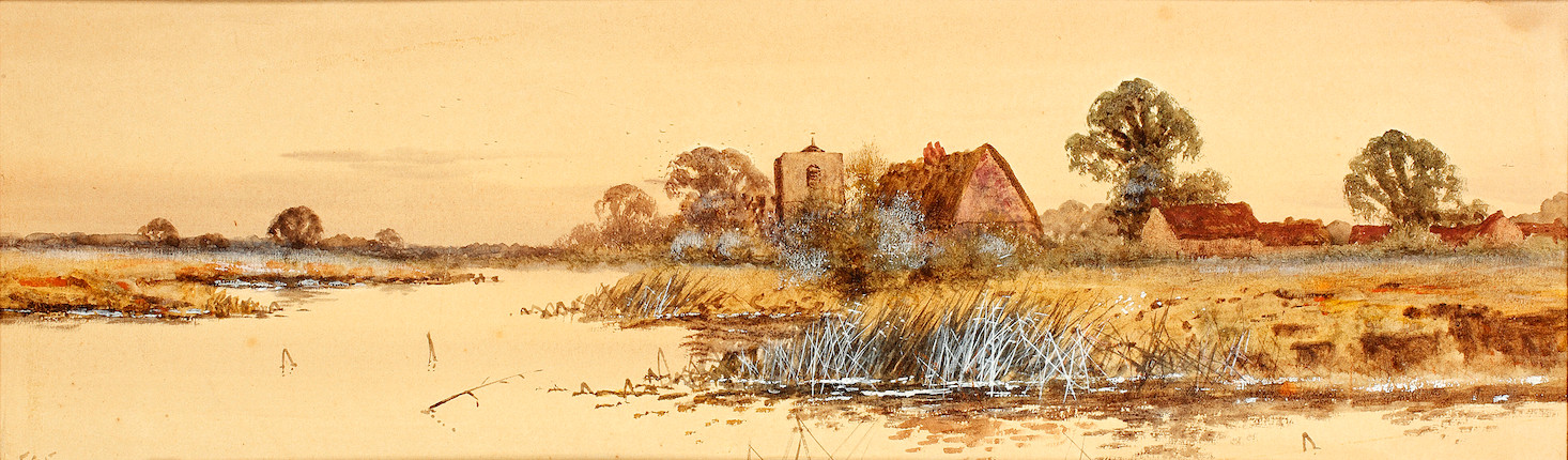 Bonhams : Robert Winchester Fraser (British, 1848-1906) Sutton Fen ...