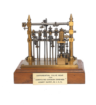 Bonhams : A fine late 19th century brass model of a Henry Davey ...