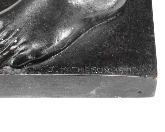 Bonhams : James 'Jim' Mathieson (b. 1931, d. 2003) A bronze figure of a ...