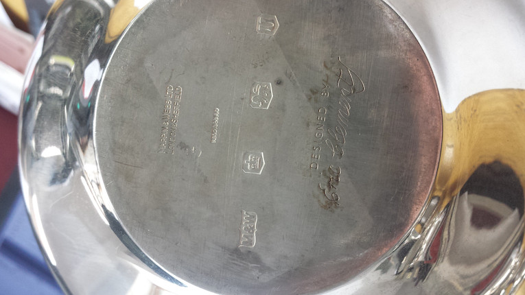 Bonhams : ERIC CLEMENTS A five-piece silver tea and coffee service with ...