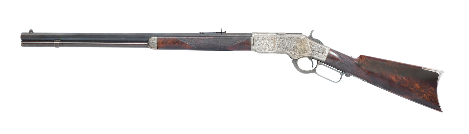 Bonhams : A .44-40 'Model 1873' lever-action rifle by Winchester, no ...