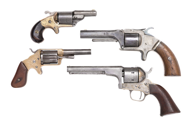 Bonhams : A .32 Teat-Fire National Arms Co. Moore's Patent Front ...